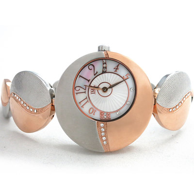 IME Empire气质女士手表时尚休闲创意个性不锈钢表带石英腕表送礼