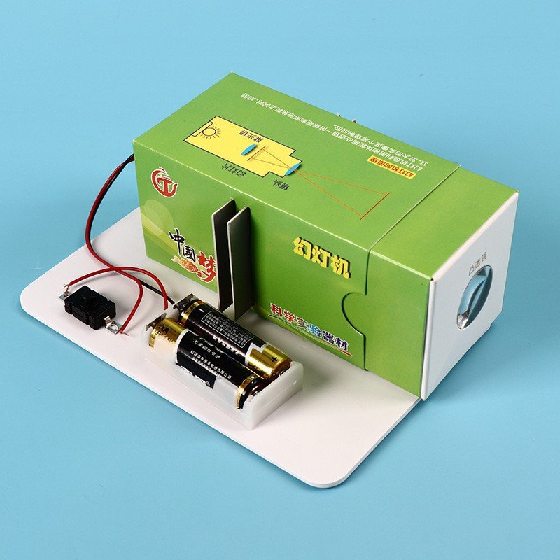 幻灯机 科技小制作科学实验纸质材料包stem创客兴趣手工DIY玩K310