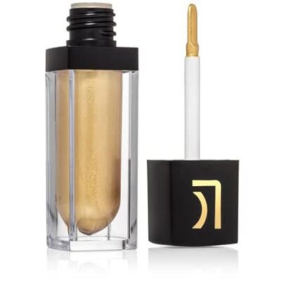 Liquid Shimmer Eyeshadow - Gold glitter eyeshadow - Natur