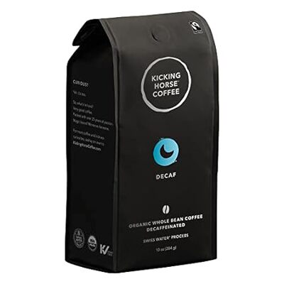 Kicking Horse Coffee， Decaf， Swiss Water Process， Dark Ro