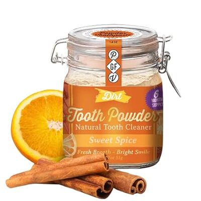 THE DIRT Tooth Powder - Natural Fluoride-Free Toothpaste