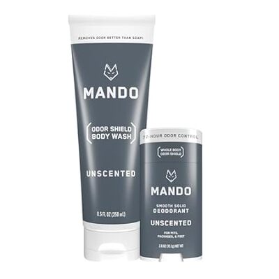 Mando Smooth Solid Stick (2.6 Ounce) + Acidified Body Was