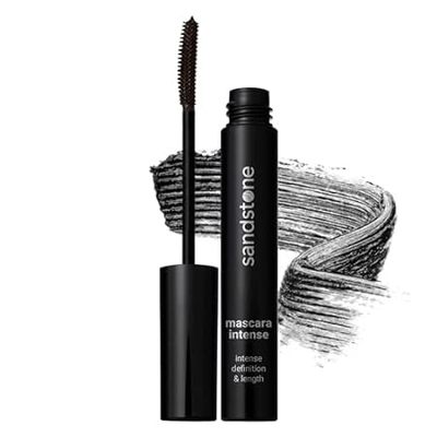 Hypoallergenic Black Mascara for Sensitive Eyes - Smudge-