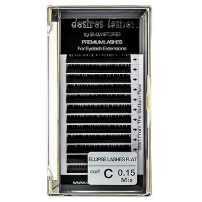 DESIRES LASHES By EMILYSTORES Ellipse Eyelashes 0.15mm Th