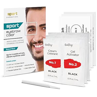 Sport Eyebrow Colorant， Men's Long Lasting Treatment to C