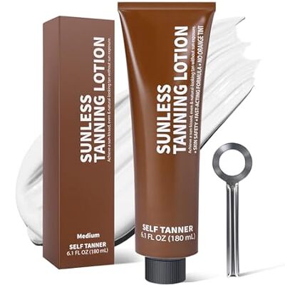 Self Tanner – Long Lasting Sunless Tanning Lotion， Natura