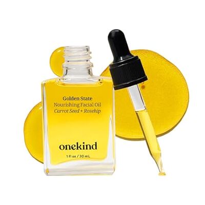 Onekind Golden State All-Natural Nourishing Facial Oil， N