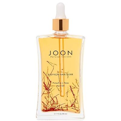 Joon Saffron Hair Elixir Pistachio + Rose Hair Oil， 3.11