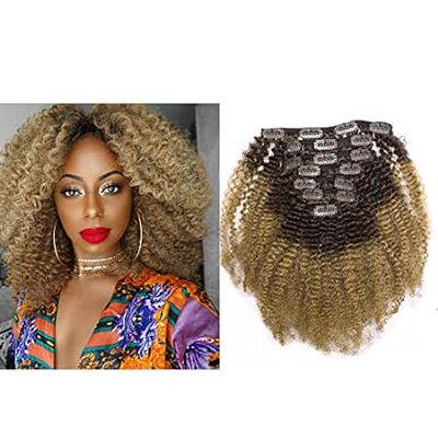 Lacer Hair 4A 4B Afro Kinky Curly Remy Human Hair Extensi