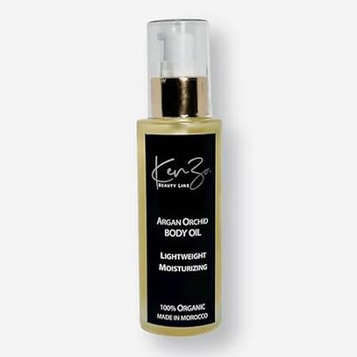 Moroccan Body Oil， Non-Greasy， Deeply Hydrating Organic A