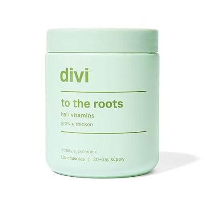 divi Hair Vitamins for Women and Men - Made with Clean an