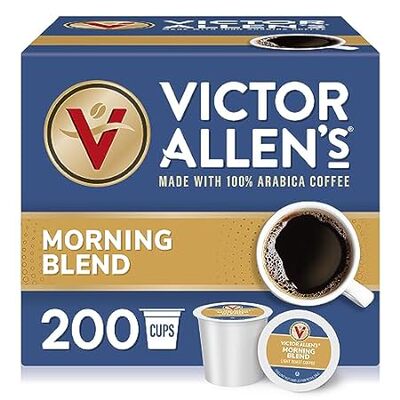 Victor Allen's Coffee Morning Blend， Light Roast， 200 Cou
