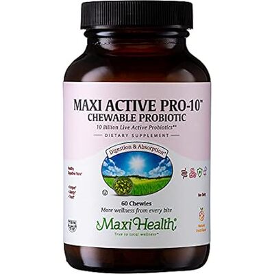 Maxi Health Active Pro-10 - Chewable Probiotic - Healthy