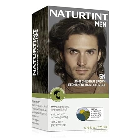 Naturtint Mens Permanent Hair Color 5N Light Chestnut Bro