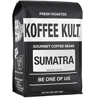 Koffee Kult Sumatra Coffee Ground Dark Roast - Indonesian