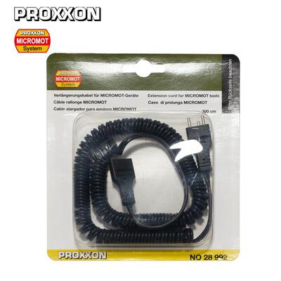 [28992]德国迷你魔PROXXON12v工具螺旋弹性延长线高回弹螺旋连接