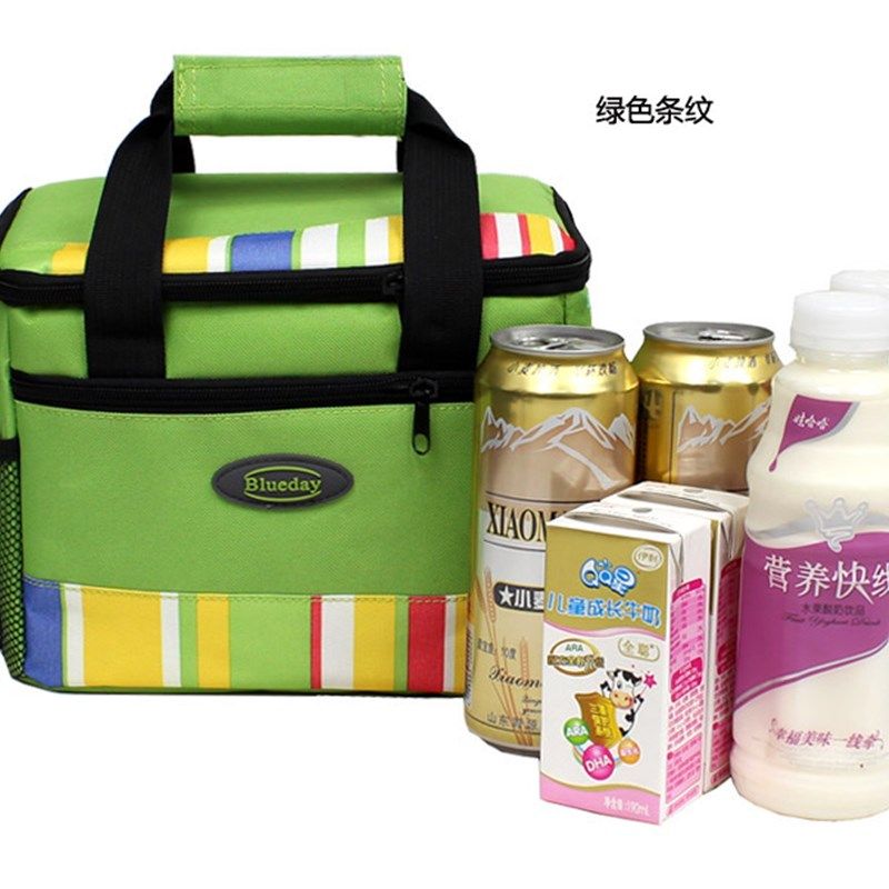 新款可拆肩带加厚冰包冰袋/保温包 中号野餐包Q 保鲜背奶包保温袋