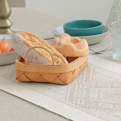 自然风亚麻色棉麻手工流苏桌旗茶几玄关电O视柜长条桌布美式民宿