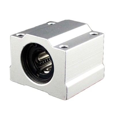 直线轴承箱式导轨加长滑块SCS6 SC30光轴圆柱支架铝托支撑座 热卖