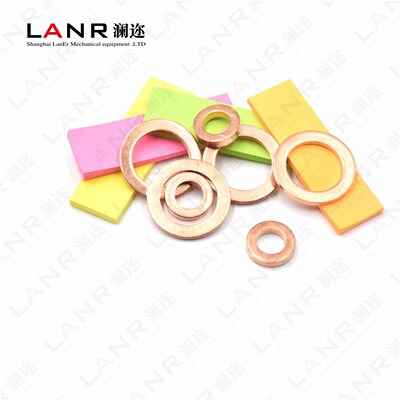 JB/ZQ4454 螺塞用密封垫 紫铜垫圈 紫铜垫片  红铜垫圈 船用表用