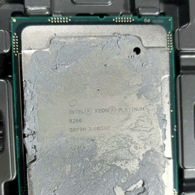 8260CPU  正式版，3颗，成色如图，