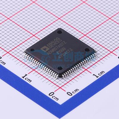 AD9857ASTZ LQFP-80(14x14) 全新原装 ADI(亚德诺)