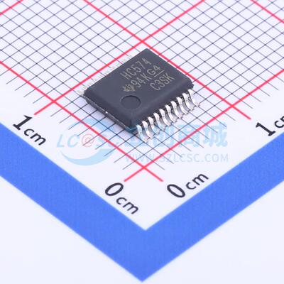 SN74HC574DBR SSOP-20-208mil 全新原装 TI(德州仪器)