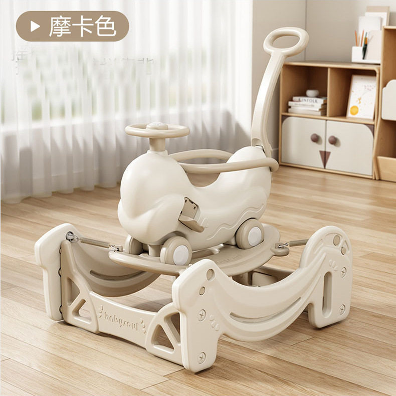 玩具跨境外贸批发木马儿童摇马二合一宝宝摇摇马手推车婴儿
