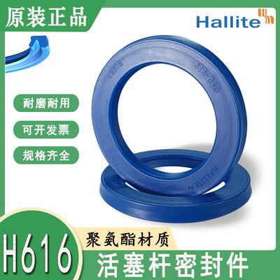 Hallite赫莱特英国进口616双唇液压油封 43684 80*95.5*6/6.3