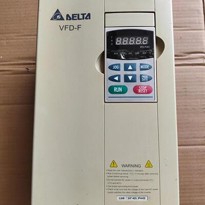 议价VFD055F43B 变频器 台达5.5千瓦 VFD-F维修
