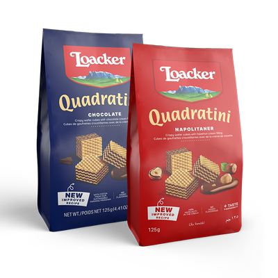 Loacker进口巧克力威化饼干