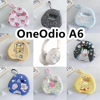 适用于OneOdio A6头戴式耳机包收纳包卡通充电头EVA保护盒