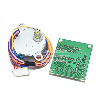 步进电机+ULN2003驱动板 4相 5线 5V步进电机 减速电机28BYJ48-5V