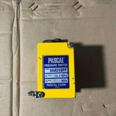 SAA210PF 压力开关 PASCAL帕斯卡 14.7MPa议价维修