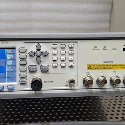 E4980AL 精密LCR表 是德Keysight 20Hz-300KHZ多型号可选议价维修