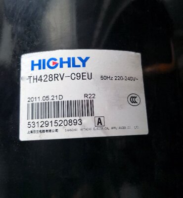 TH420RV-C9EU1 TH428RC-C9EU TH410UV TH446RC 日立3匹空调压缩机