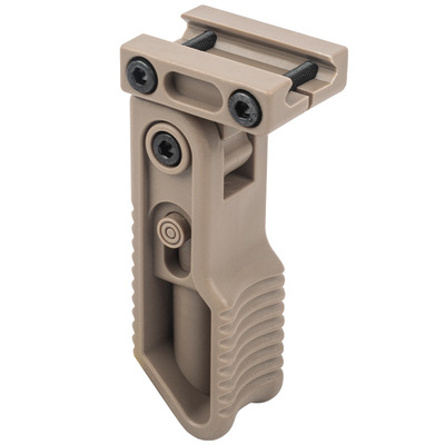 热销新款CAA眼镜蛇L型收缩尼龙握把通用20mm折叠加厚握把模型