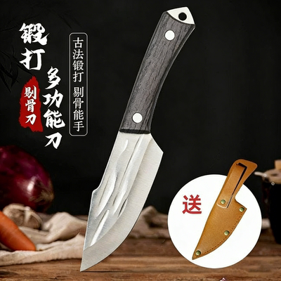 手工锻打内蒙古手把肉小刀超锋利