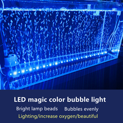 MEMEOKON-luces LED de tapa para piscina de peces, lámpara s
