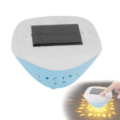 Luz LED Solar flotante para piscina, lámpara de proyección