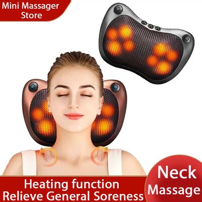 Neck Massager Massage Pillow 8-12-18 Massage Balls Relax Mus