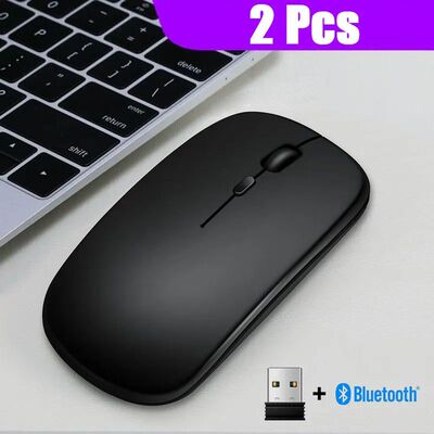Sem fio bluetooth 5.0 mouse para tablet computador portátil