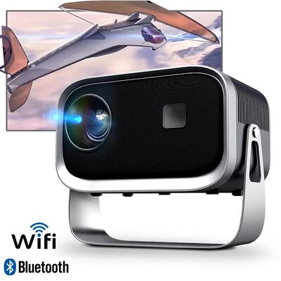 AUN-miniproyector A003 para cine en casa, dispositivo portá
