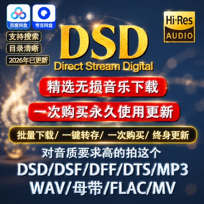 无损软音源发烧级DSD母带音源