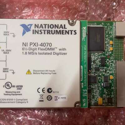 {议价}NI PXI-4070六位半FlexDMM模块，原装，成