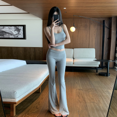 MMMOUND美式复古翻腰长裤