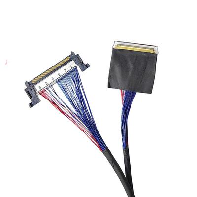 I-PEX20525/20523-60P同轴线8lane5K分辨率QHD定制EDP屏线LM270