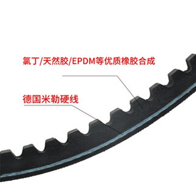 带齿三角带A型13X600-1500齿形V带带牙XPZ XPA XPB XPC锯齿三角带