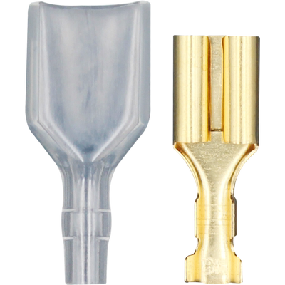 2.8/4.8/6.3插簧+护套冷压连接器