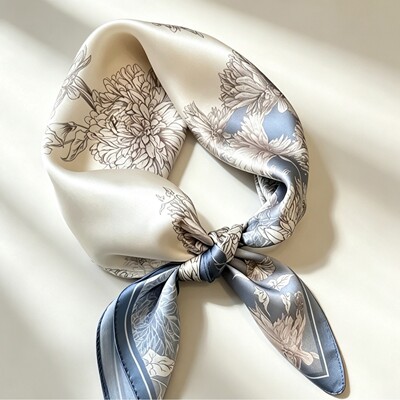 70SilkScarf,SquareScarf